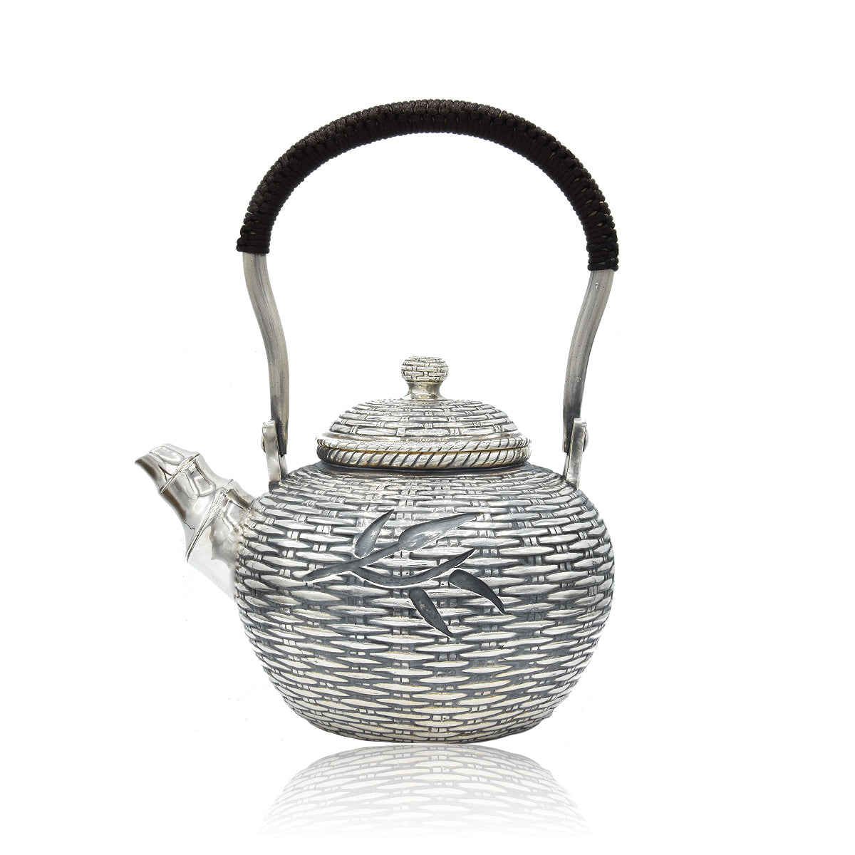 Sterling Silver Bamboo Tea Pot – Lao Feng Xiang Canada | 老凤祥 温哥华